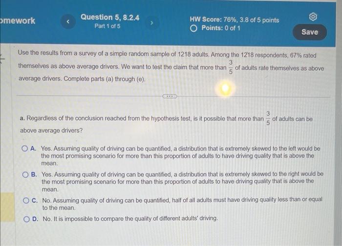 Solved Use the results from a survey of a simple random | Chegg.com