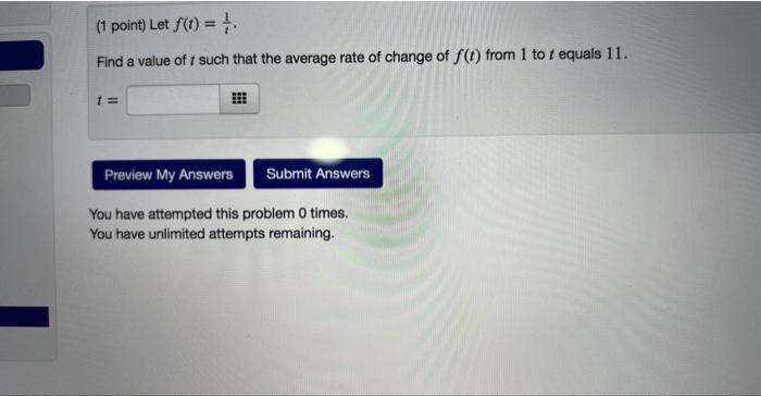 Solved f(x)=x2+3x+1 What is the average rate of change +f(x) | Chegg.com