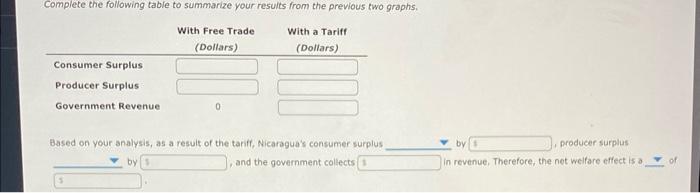 Solved The pop up blanks say increase, decrease, and gain | Chegg.com