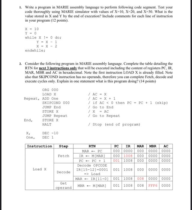 Solved 3. Assume a main memory has the following hex values | Chegg.com