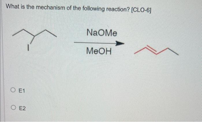 Solved What is the mechanism of the following reaction? | Chegg.com