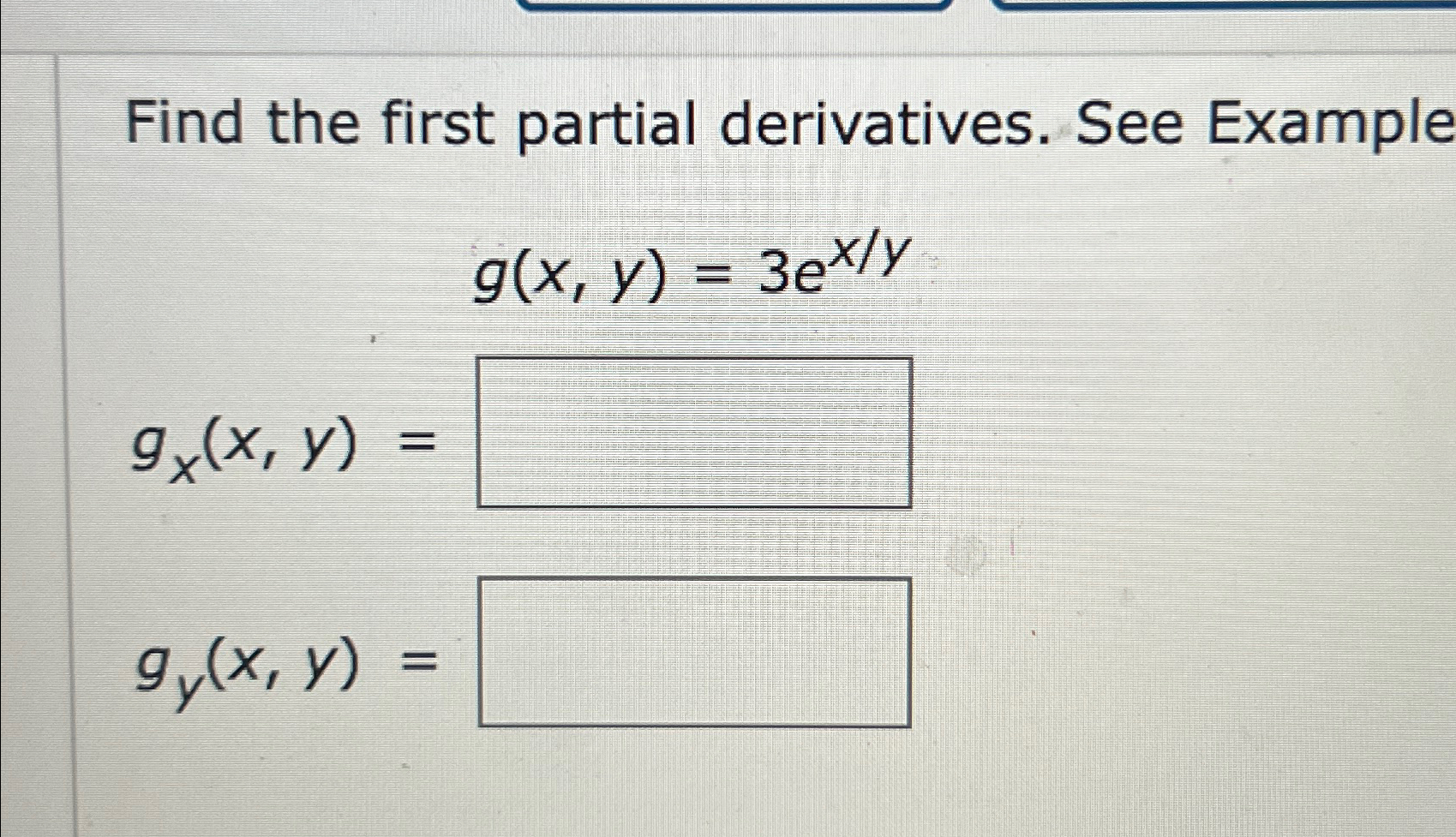 Solved Find the first partial derivatives. See | Chegg.com