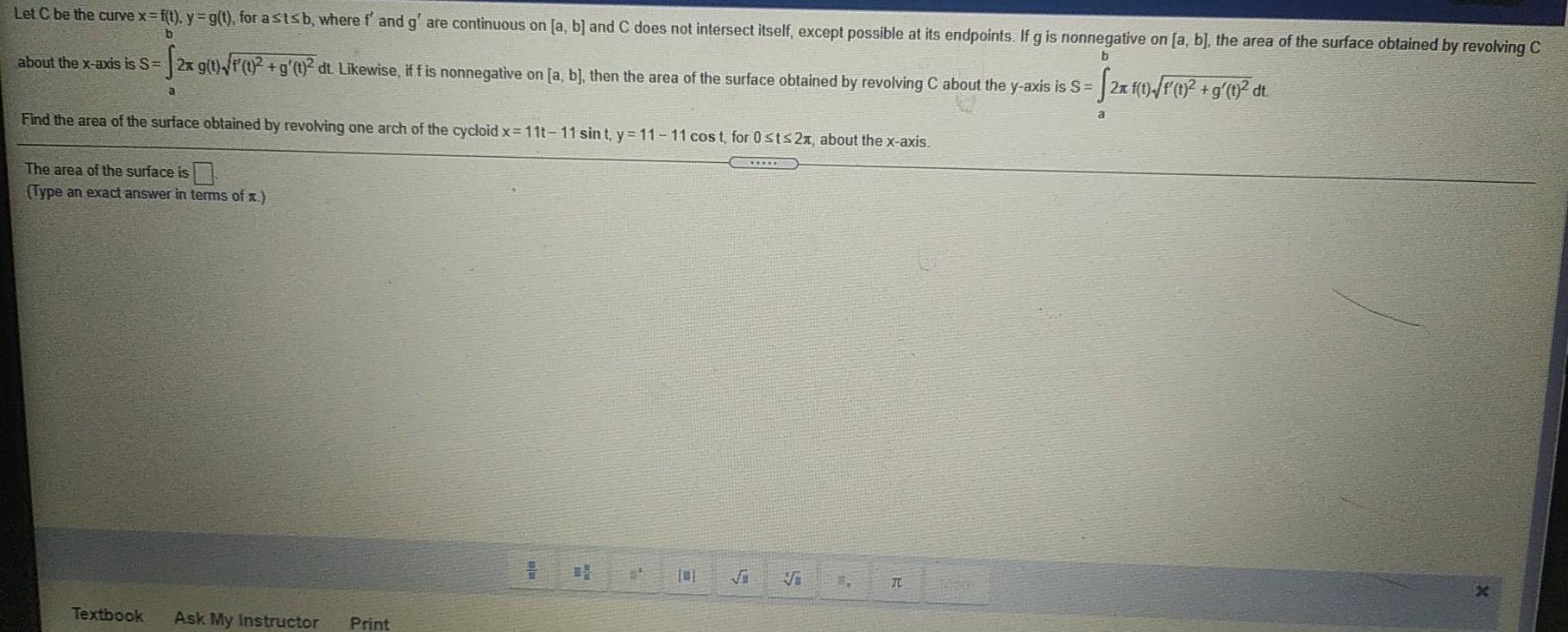 Solved Let C be the curve x=f(t), y=gt), for astsb, where f' | Chegg.com