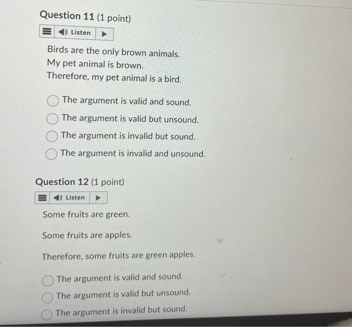 Solved Arguments with false premises are always unsound | Chegg.com