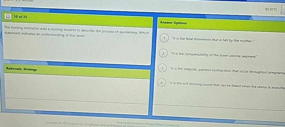 Solved 10 ﻿of 25Answer OptionsThe nursing instructor asks a | Chegg.com
