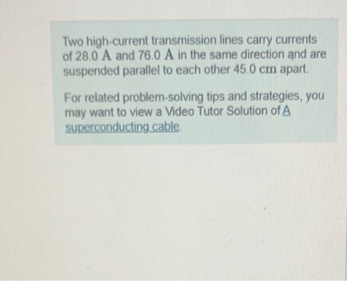Solved Part A says "if the vertical supporting these wires | Chegg.com