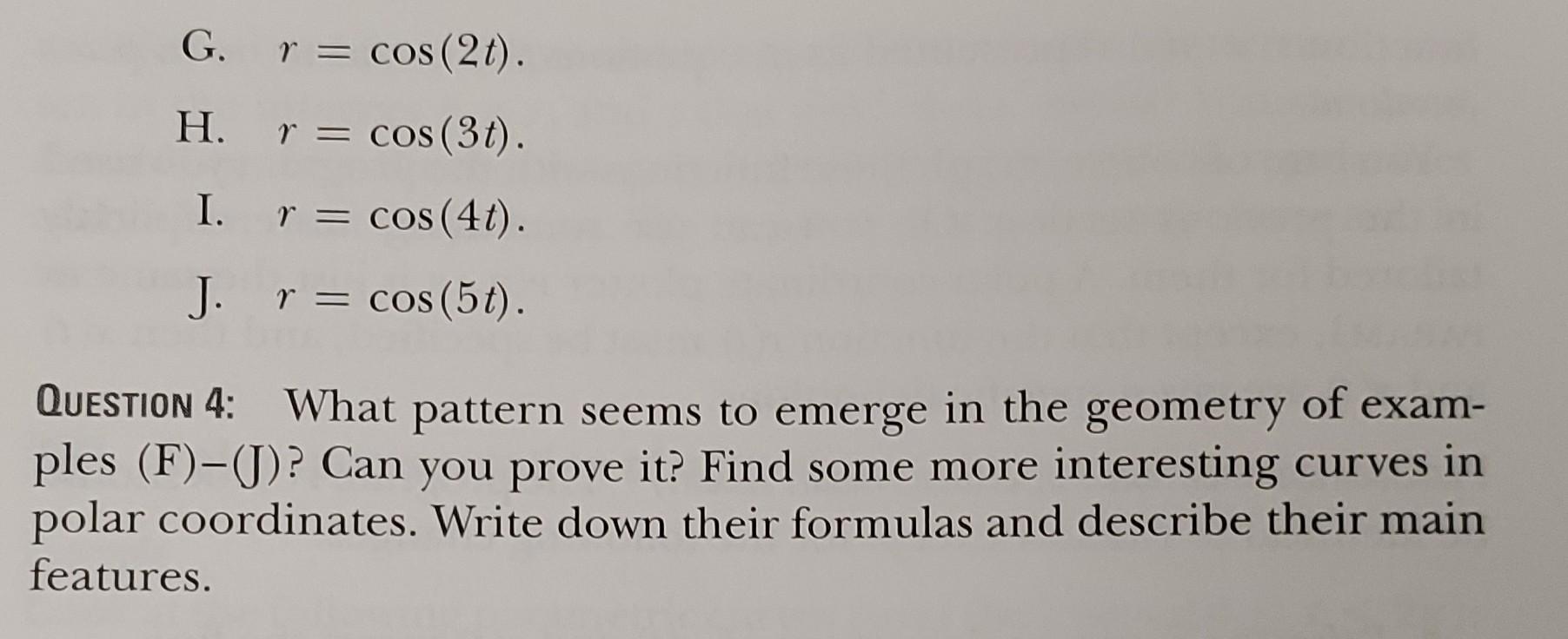 Solved The program POLAR will handle polar coordinate | Chegg.com