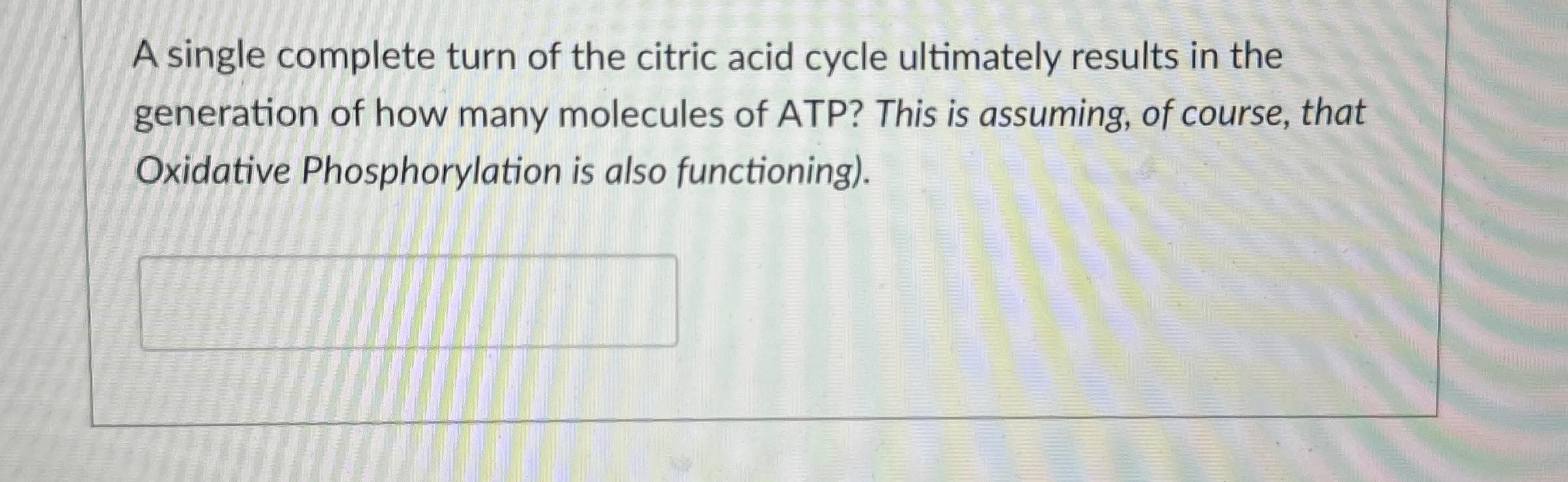 Solved A single complete turn of the citric acid cycle | Chegg.com