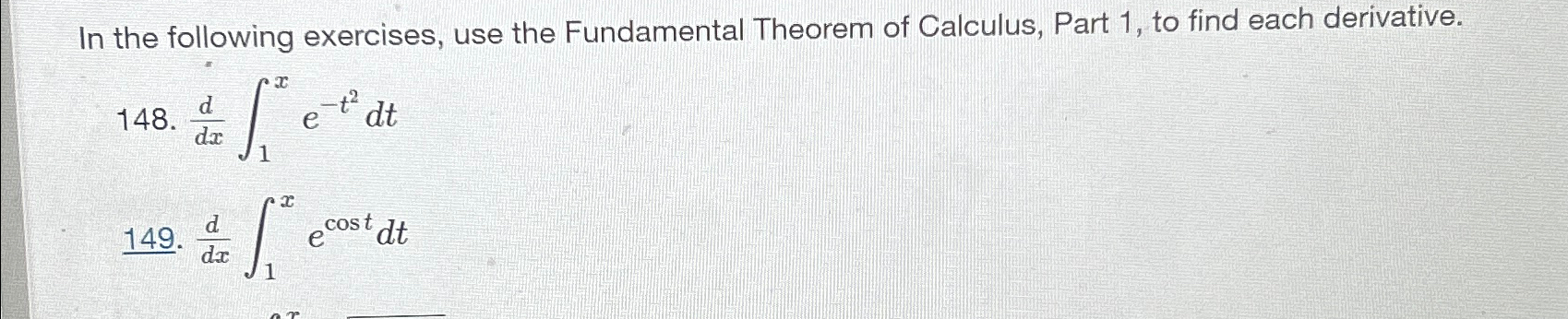 Solved In the following exercises, use the Fundamental | Chegg.com