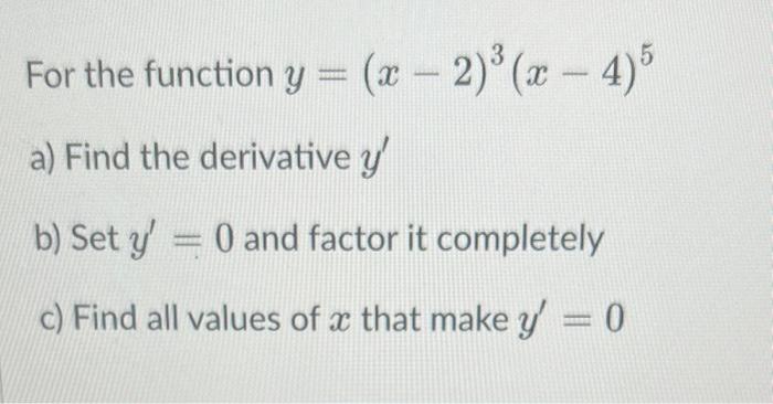 Solved a) Find the derivative of the function f(x)=sinx⋅cosx | Chegg.com