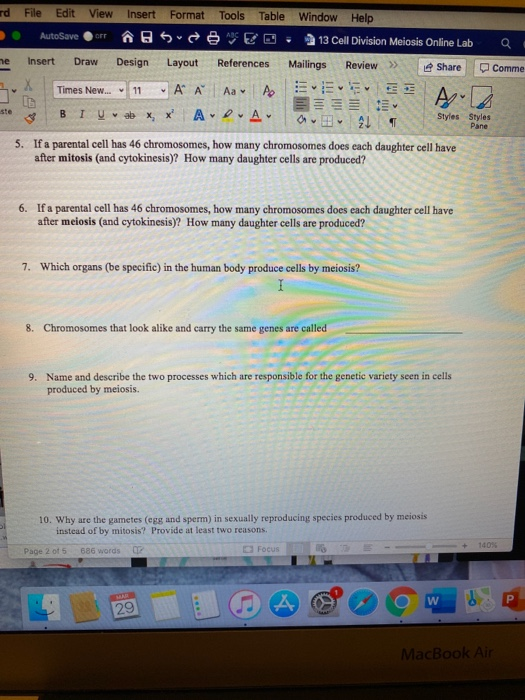 Solved rd File Edit View Insert Format Tools Table Window | Chegg.com