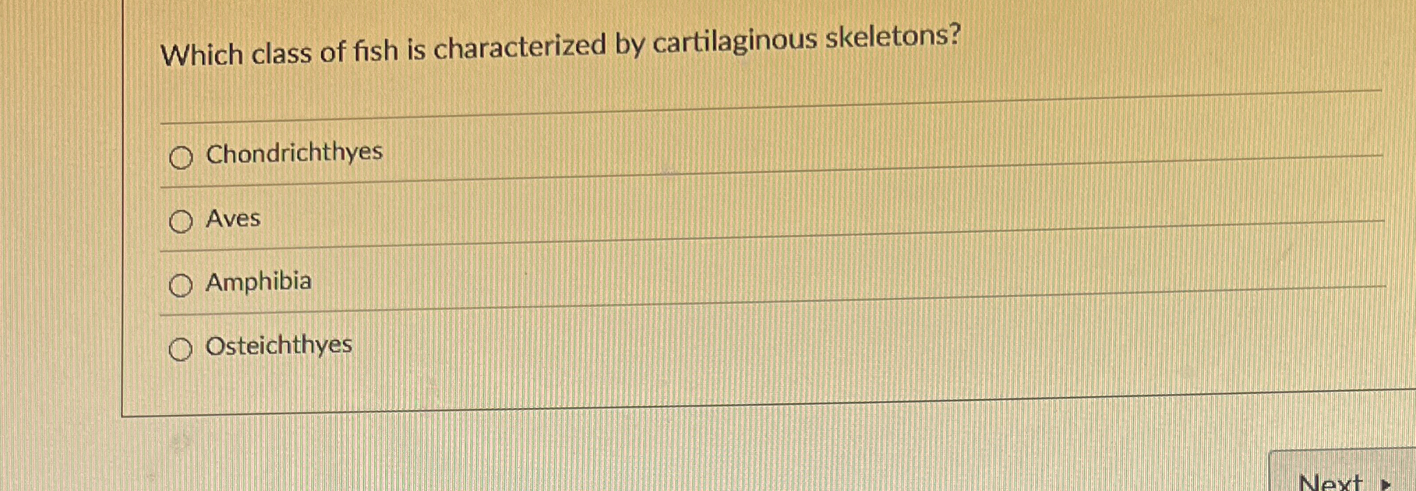 Solved Which class of fish is characterized by cartilaginous | Chegg.com