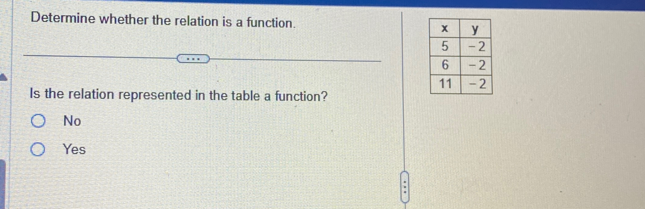 Solved Determine whether the relation is a function.Is the | Chegg.com