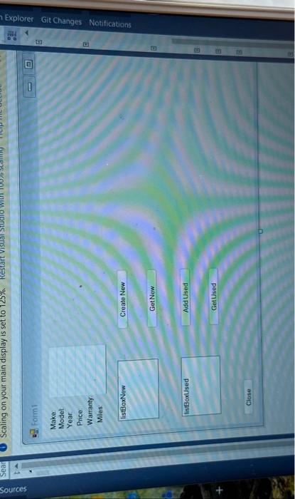 Solved Im looking for code to match the picture in visual | Chegg.com