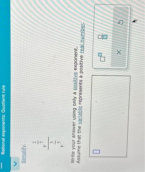 Solved v53v72 Write your answer using only a positive | Chegg.com