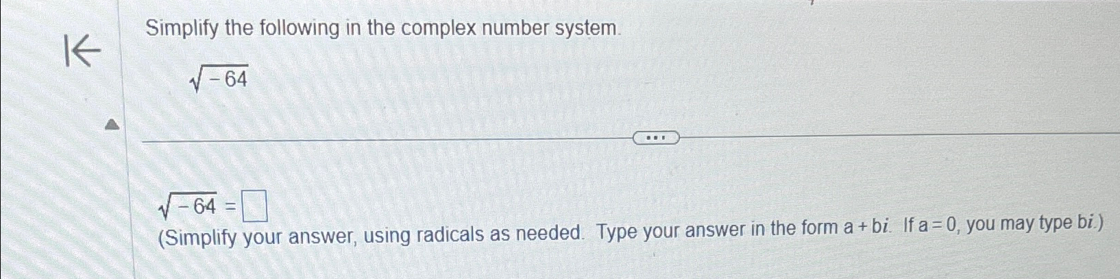 Solved Simplify the following in the complex number | Chegg.com