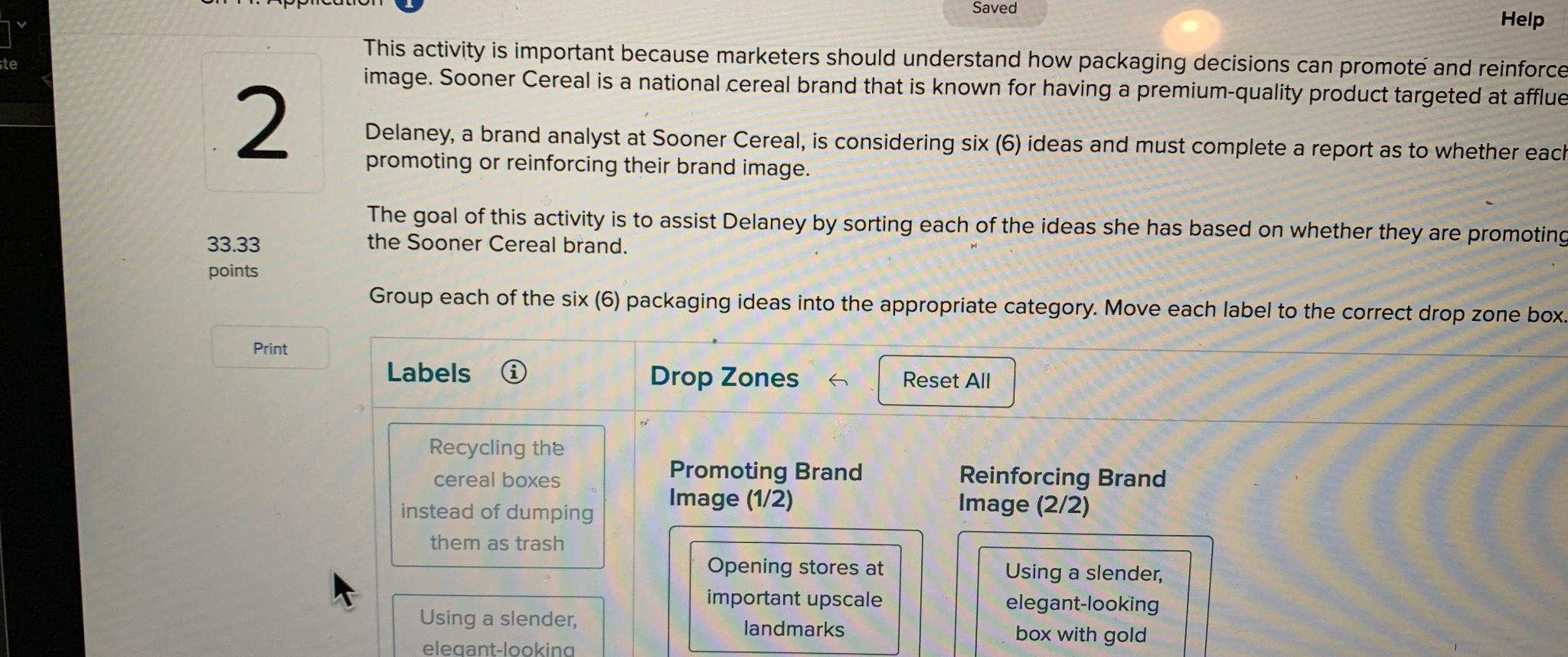 Solved SavedHelpThis activity is important because marketers | Chegg.com Solved SavedHelpThis activity is important because marketers | Chegg.com