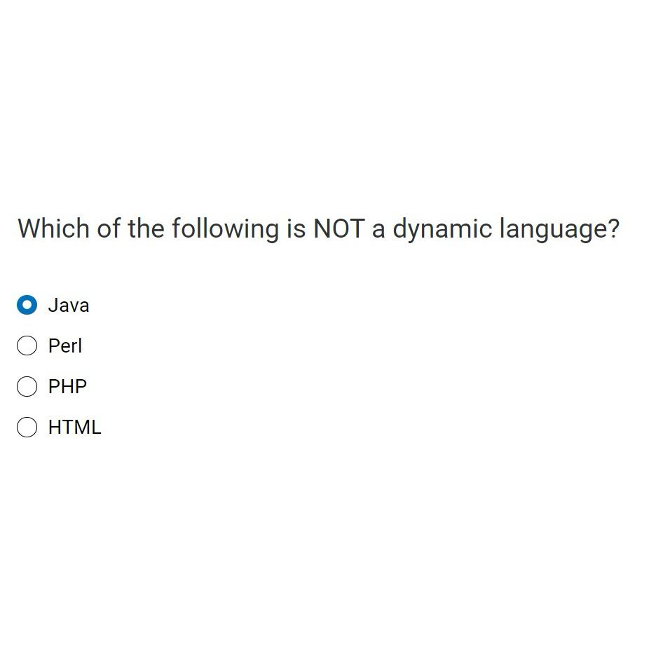 Solved Which of the following is NOT a dynamic | Chegg.com