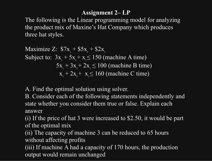 Solved How To Solve This Using Excel Solver Tool How To