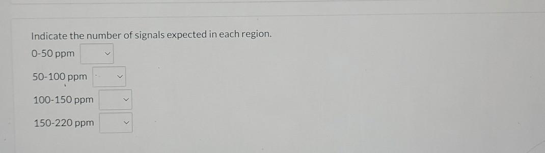Solved Predict the expected number of signals in the 13C NMR | Chegg.com