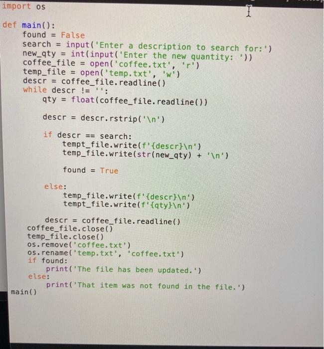 Solved ****please write persudocode based on script below*** | Chegg.com