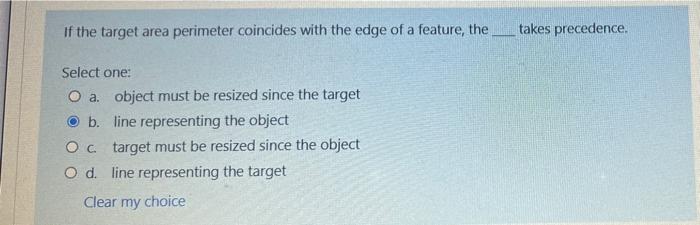 Solved If the target area perimeter coincides with the edge | Chegg.com