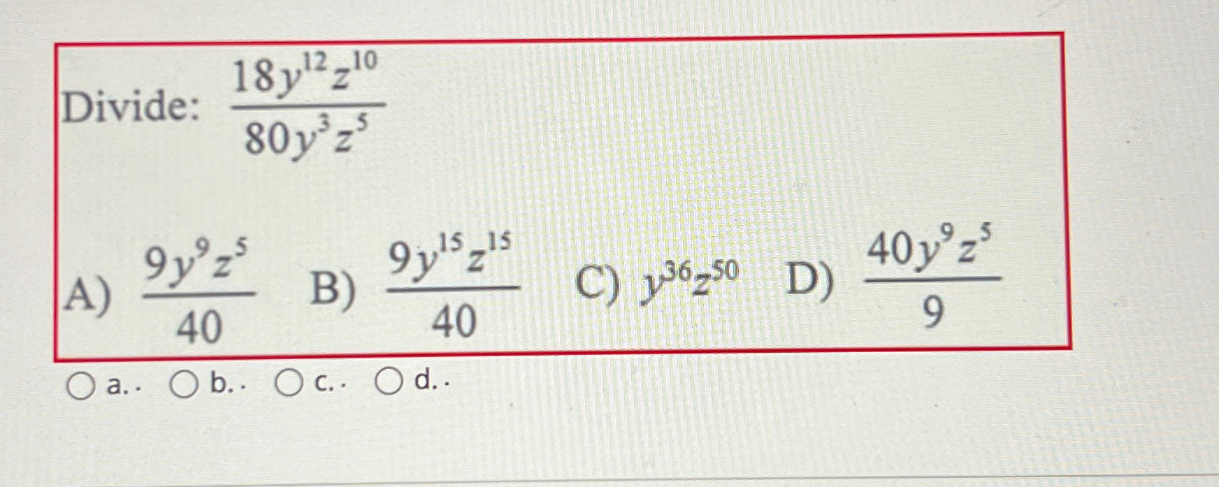 Solved Divide: | Chegg.com