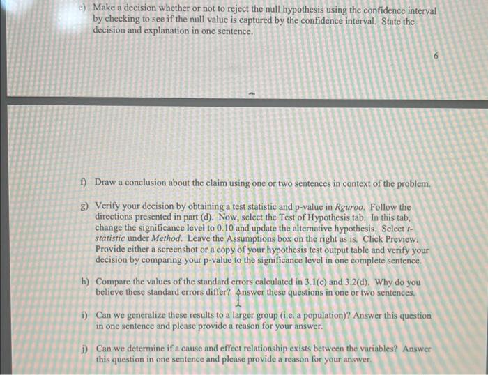 Investigation 3.2 i. The specific method of pairing | Chegg.com