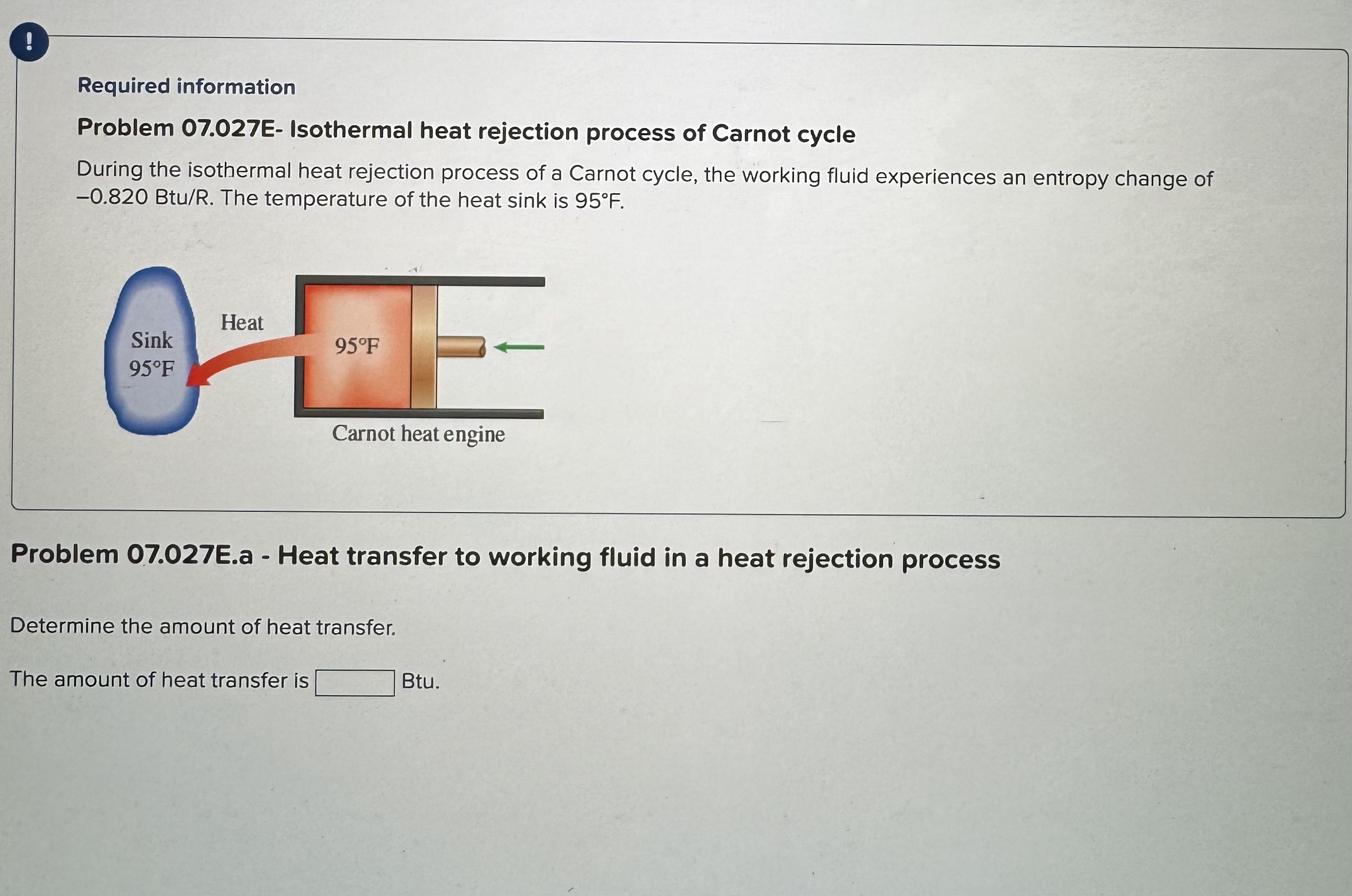Solved !Required informationProblem 07.027E- ﻿Isothermal | Chegg.com