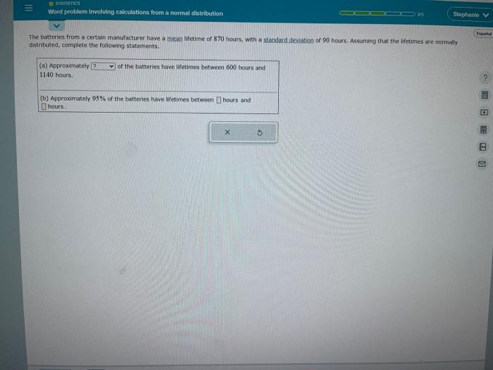 Solved STATISTICS Word problem involving calculations from a | Chegg.com