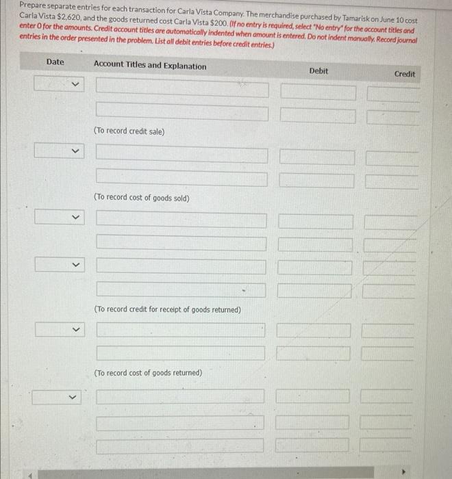 Solved Prepare separate entries for each transaction for | Chegg.com