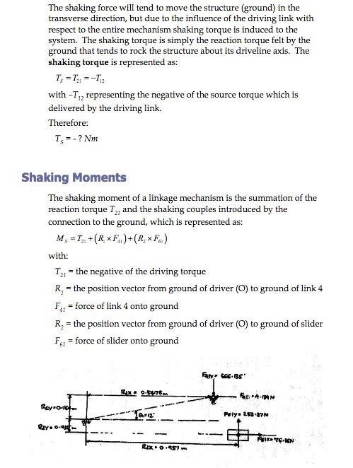 Kinematic and Dynamic Analysis of Linkage Mechanisms | Chegg.com