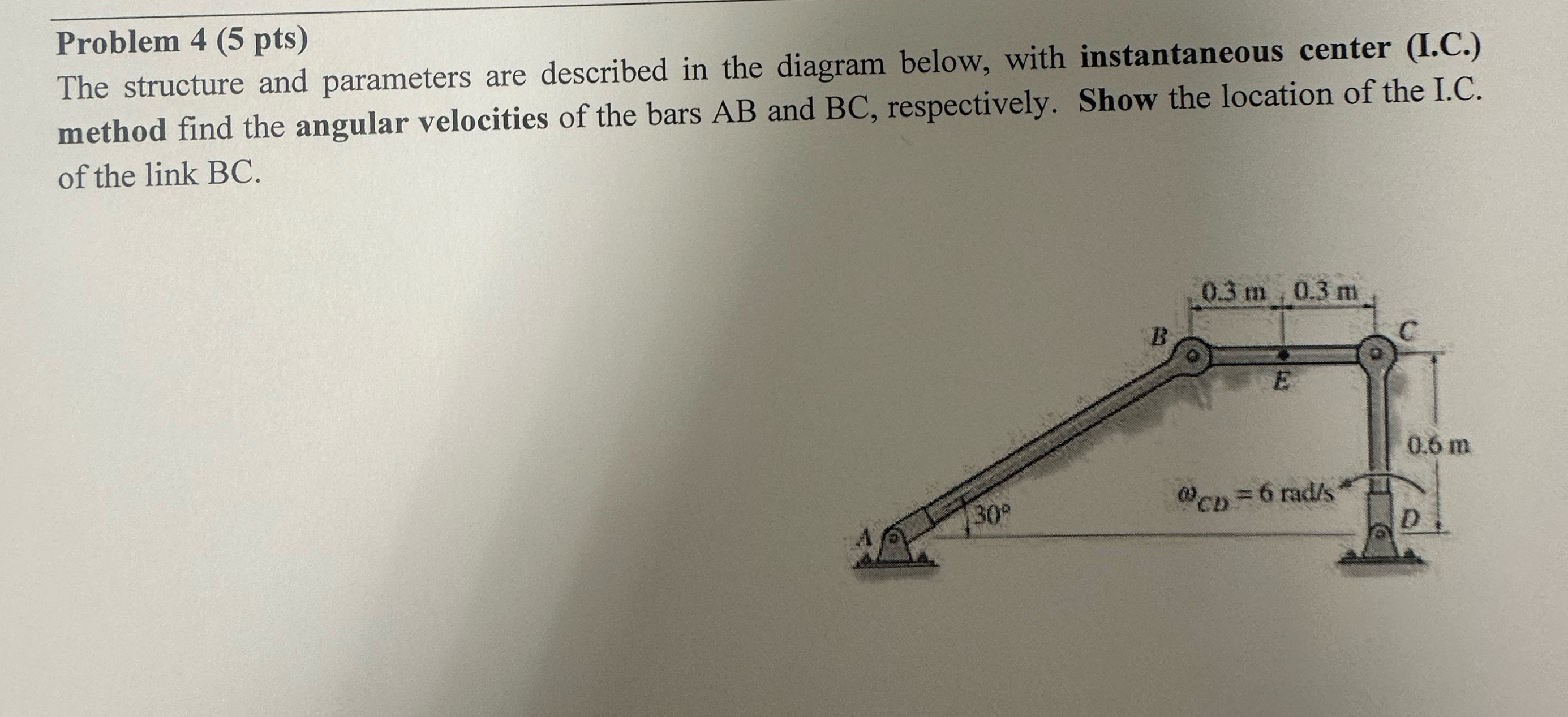 Solved Problem 4 (5 ﻿pts)The structure and parameters are | Chegg.com