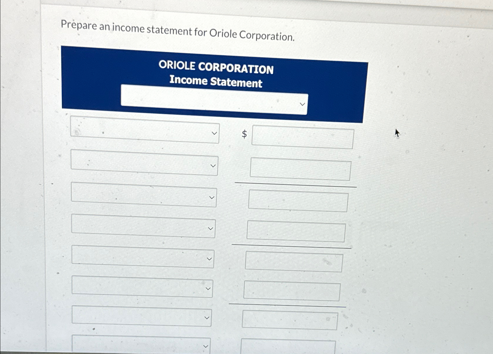 Solved In 2022 , ﻿Oriole Corporation had net sales of | Chegg.com