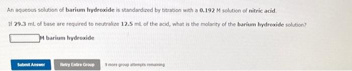 [Solved]: An aqueous solution of potassium hydroxide is sta