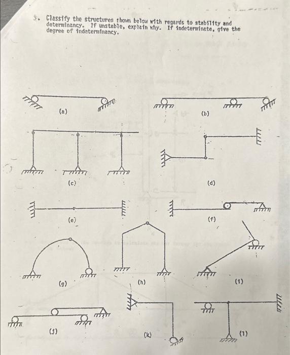 Solved 3. Classify the structures show belon vith regards to | Chegg.com