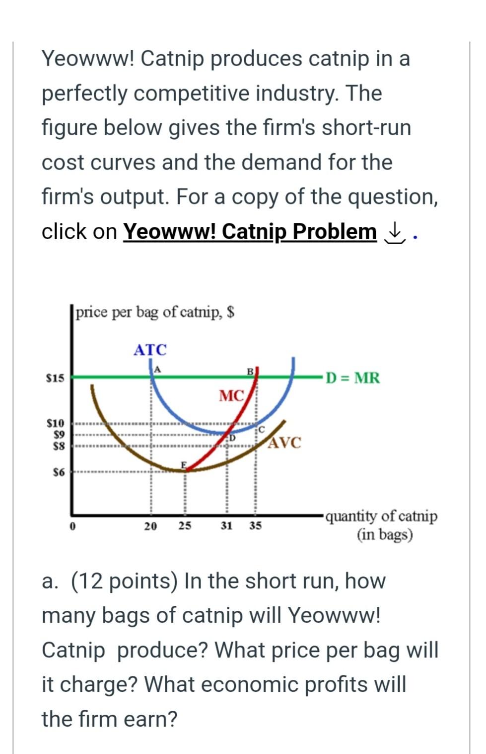 Solved b. ( 16 points) Suppose that the firm's Total Fixed | Chegg.com