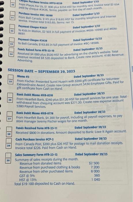 Solved SESSION DATE - AUGUST 7,2023 Cheque Purchase Invoice | Chegg.com