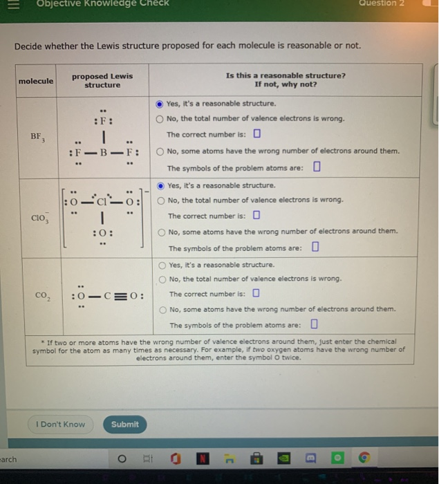 Solved Objective knowledge Check Question 2 Decide whether | Chegg.com
