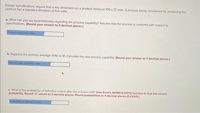 Solved Design specifications require that a key dimension on | Chegg.com