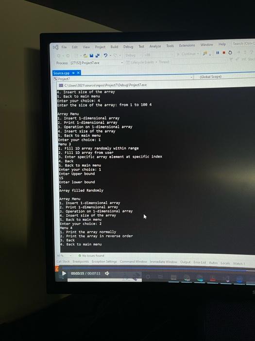 Solved Can Anyone Write Me A C Code Based On This Output 