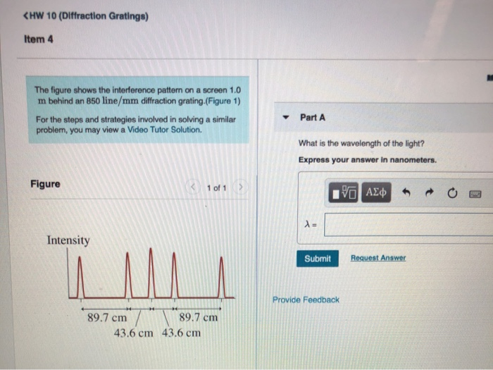 Solved Item 1 Revie The figure shows the interference | Chegg.com
