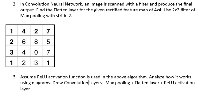 Solved In Convolution Neural Network, an image is scanned | Chegg.com
