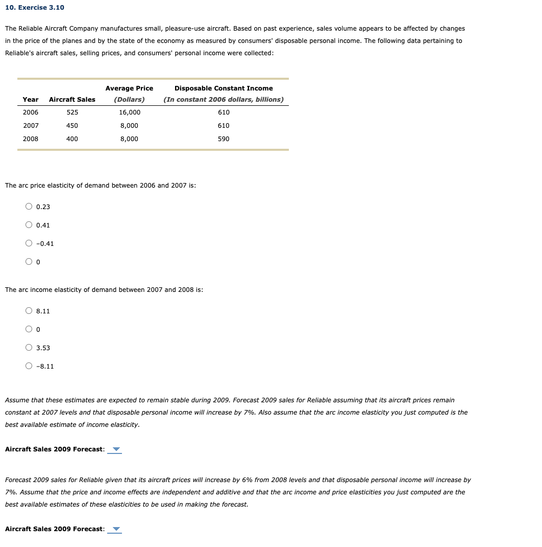 Solved Exercise 3.10**Please refer to the picture attached | Chegg.com