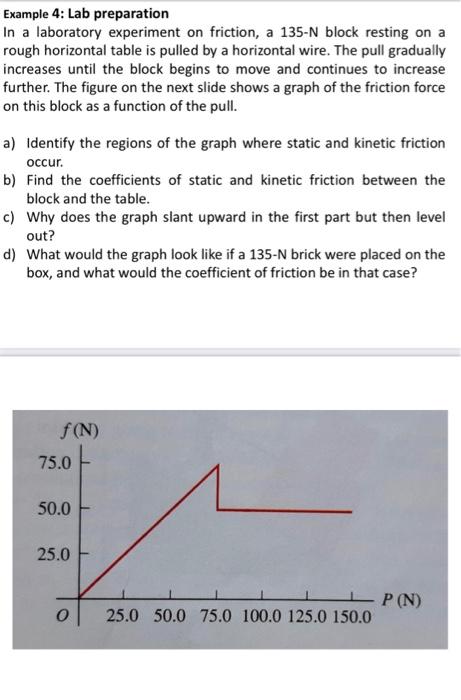 Solved Example 4: Lab preparation In a laboratory experiment | Chegg.com