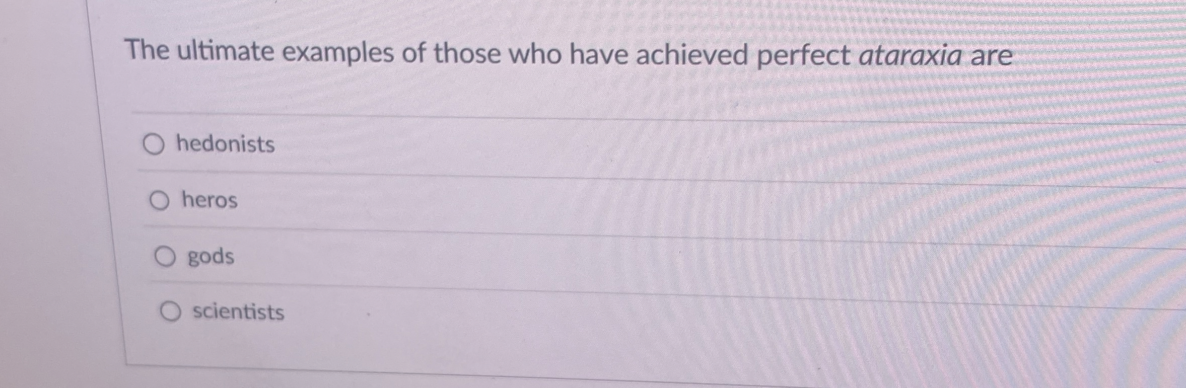 Solved The ultimate examples of those who have achieved | Chegg.com