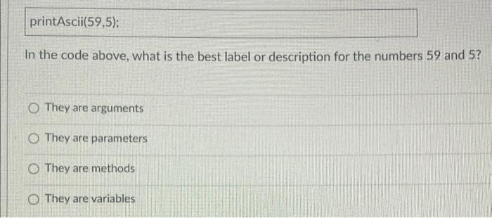 Solved public static void wordUp (String phrase, int count) | Chegg.com