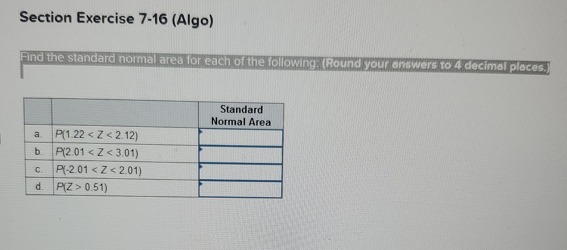 Solved Section Exercise | Chegg.com