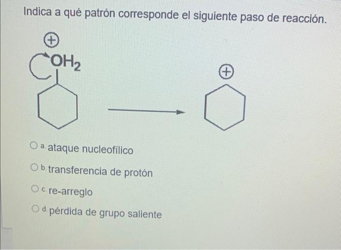 Solved Indica a qué patrón corresponde el siguiente paso de | Chegg.com