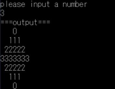 Solved 2.Write a C program to display Numerical Diamond | Chegg.com